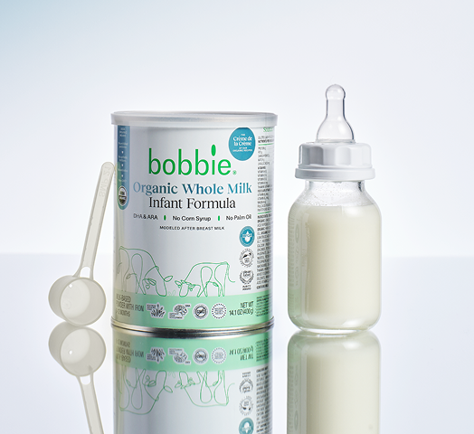 Try Bobbie: Organic Infant Formula