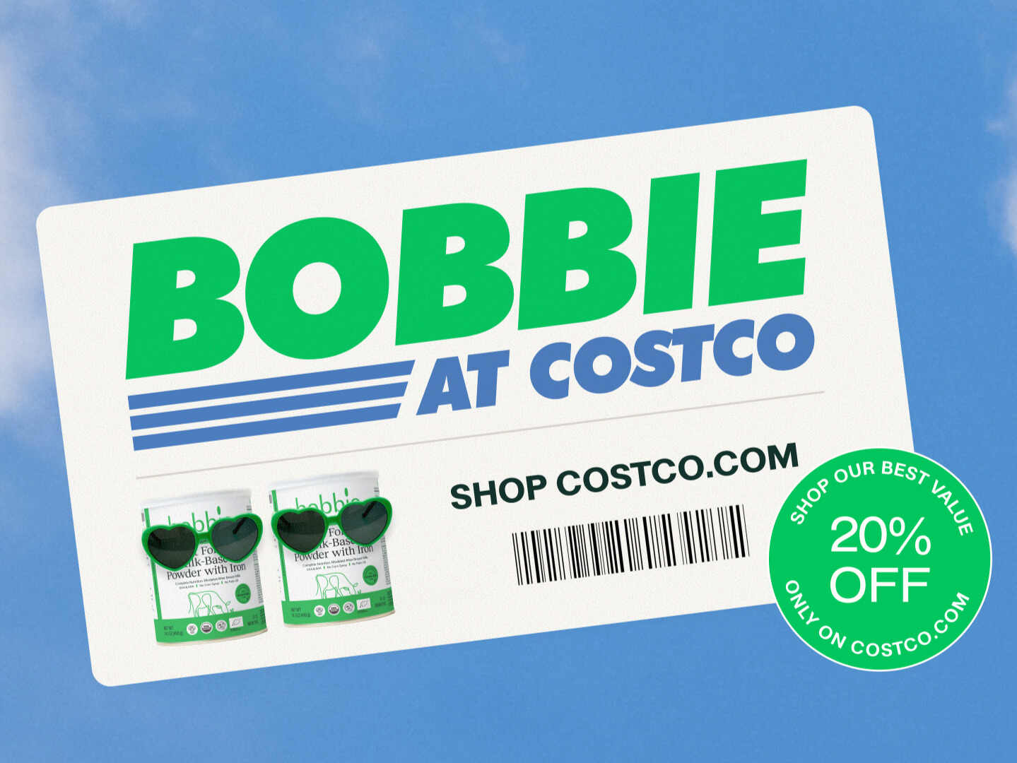 Get Bobbie on Costco.com!