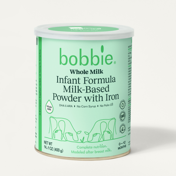 Organic Whole Milk Baby Formula – Bobbie