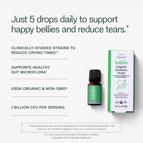 Organic Probiotic Drops – Bobbie
