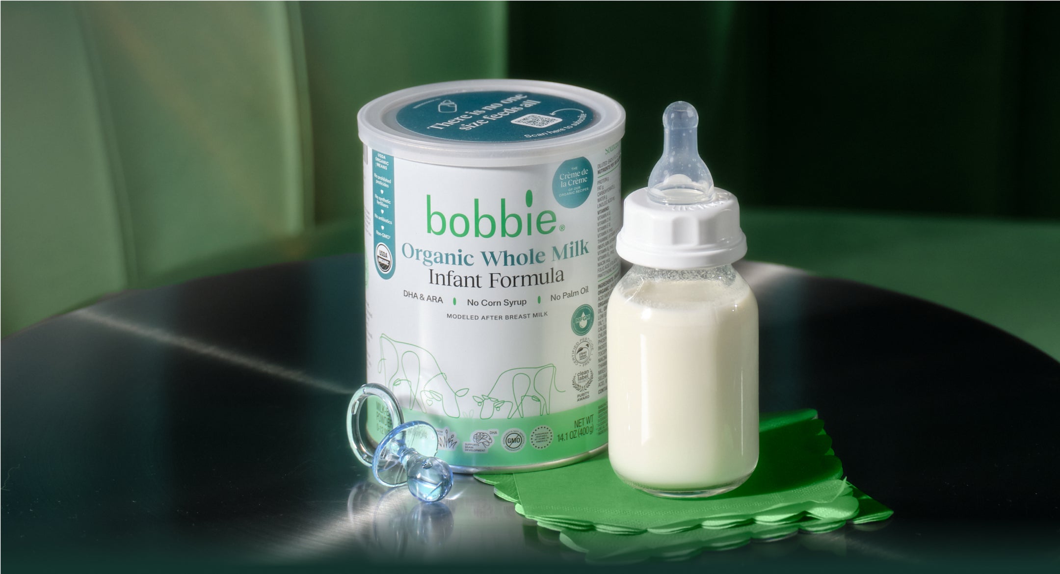 The First USDA Organic Whole Milk Baby Formula Made in America – Bobbie