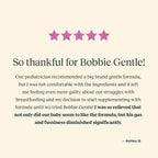 Organic Gentle® Infant Formula – Bobbie