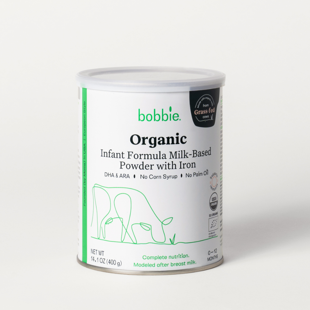 Organic Gentle® Infant Formula – Bobbie