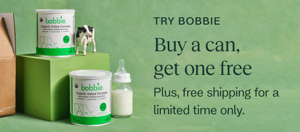 Try Bobbie Organic Gentle Infant Formula | Bobbie