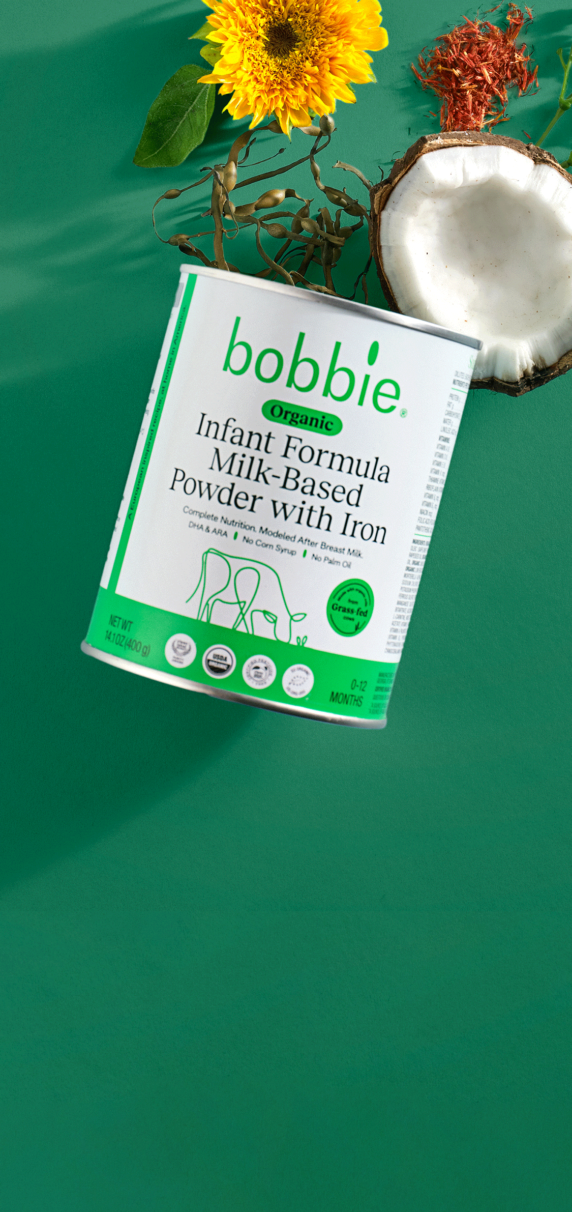 Try Bobbie: Organic Infant Formula