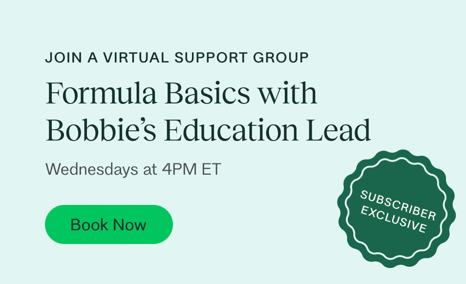 The Formulator (Our Baby Formula Calculator) – Bobbie